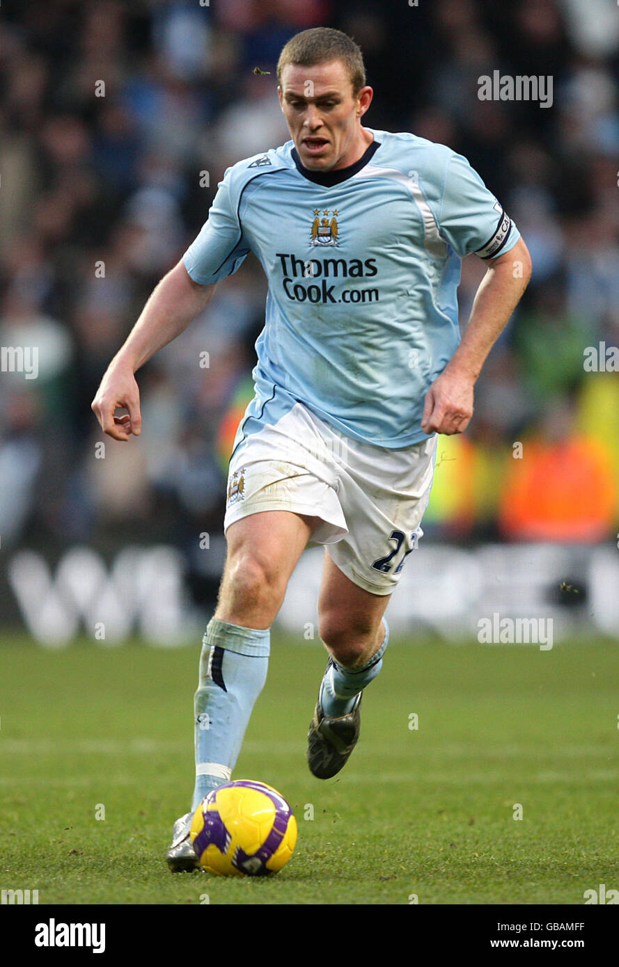 Richard dunne manchester city hi-res stock photography and images - Alamy