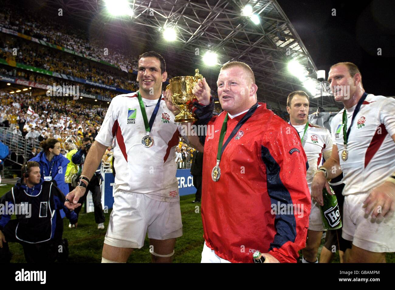 Rugby Union - World Cup 2003 - Final - England v Australia Stock Photo ...