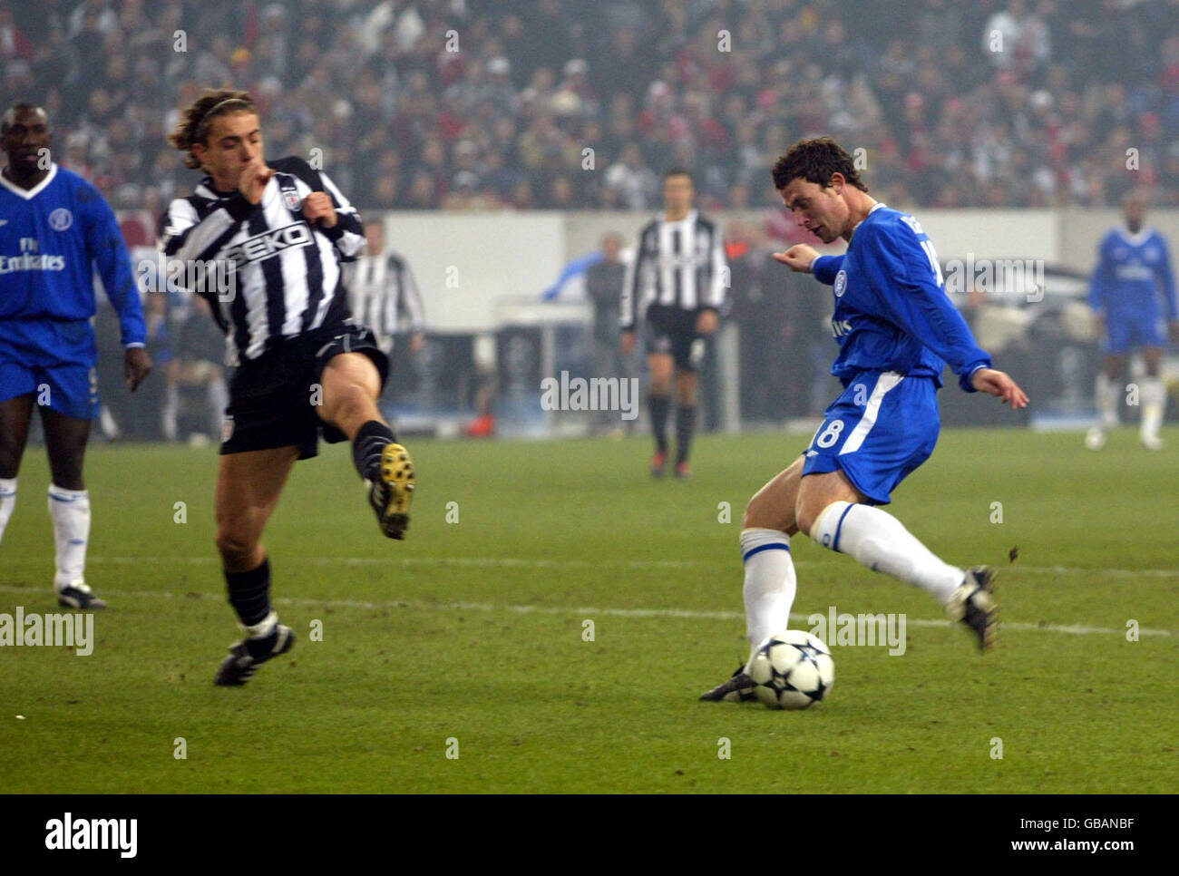 Wayne bridge champions league hi-res stock photography and images - Alamy