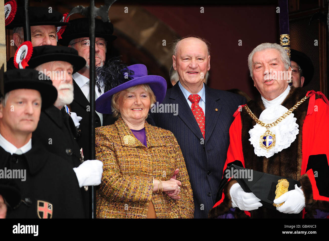Sir bobby robson at durham town hall hi-res stock photography and ...