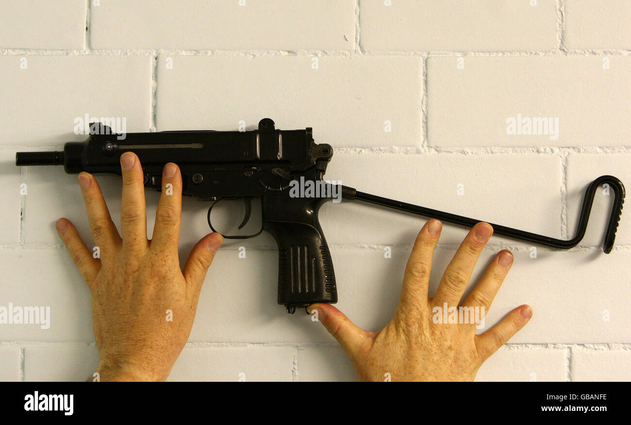 Courts weapons weapon firearm gun evidence england mangrs hi-res stock ...