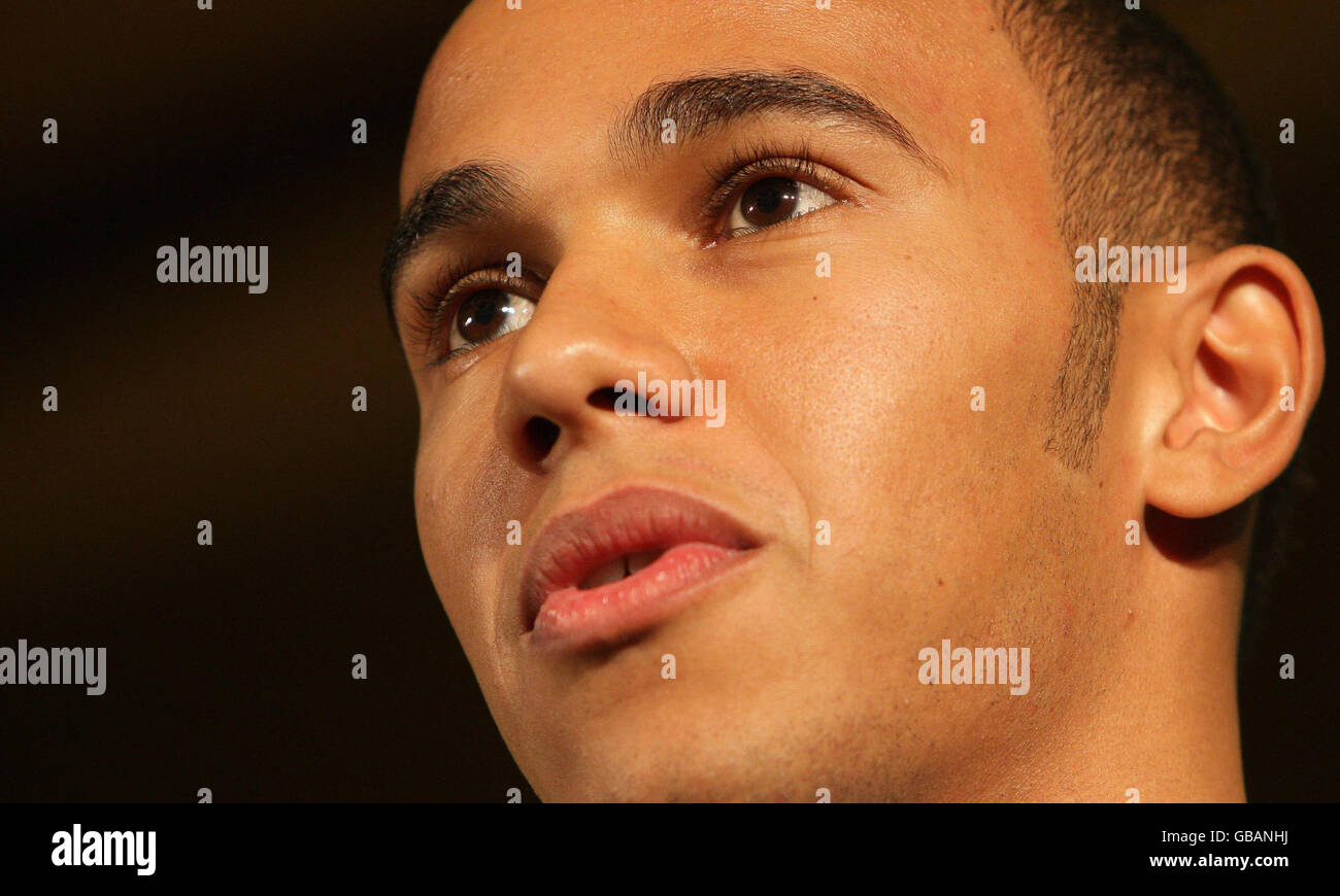 Formula One World Champion Lewis Hamilton at the British Racing Drivers ...