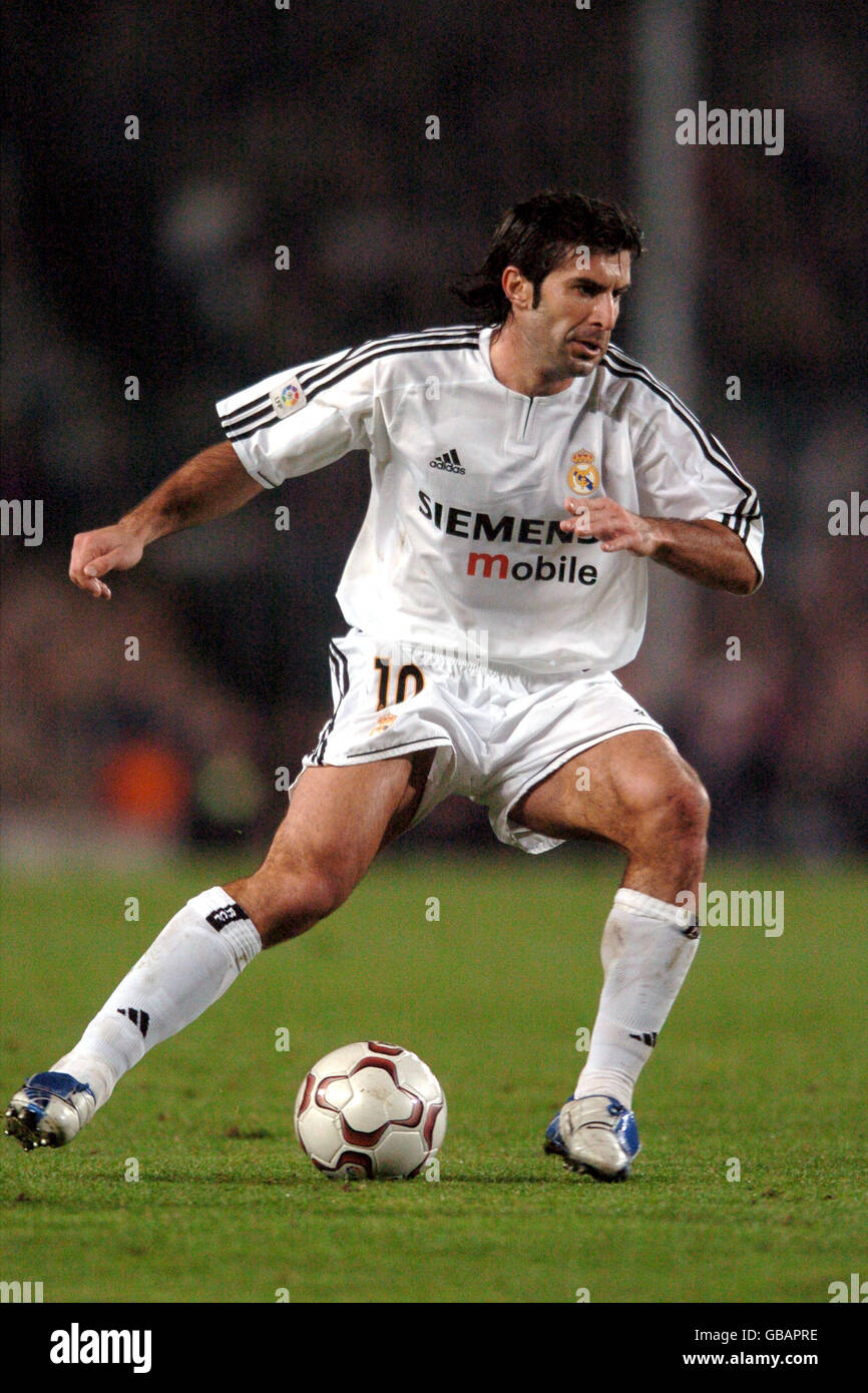 Luis figo barcelona real madrid hi-res stock photography and images - Alamy