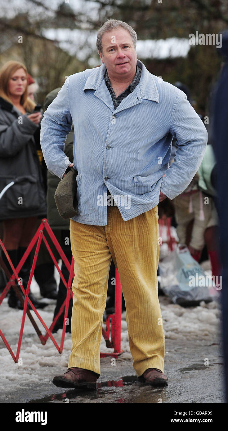 Actor David Lonsdale who plays David Stockwell on the set of the ...