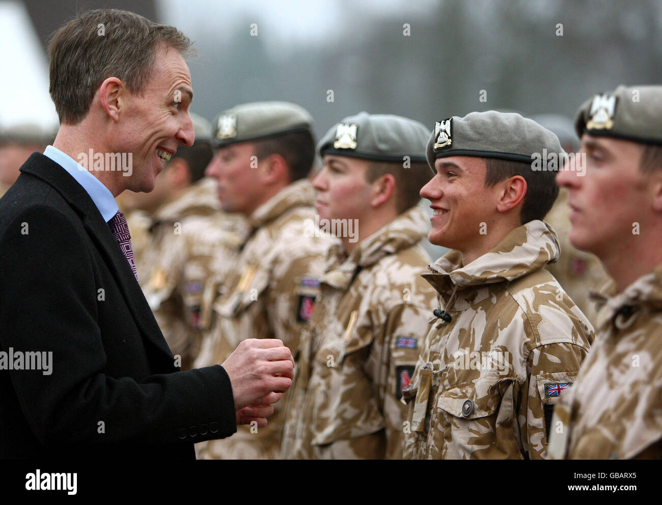 At the wessex barracks in bad fallingbostel hi-res stock photography ...