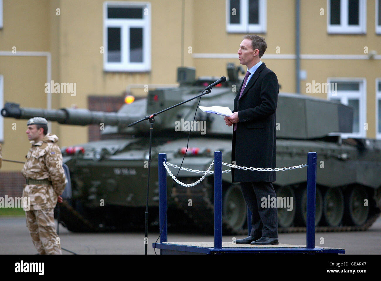 At the wessex barracks in bad fallingbostel hi-res stock photography ...