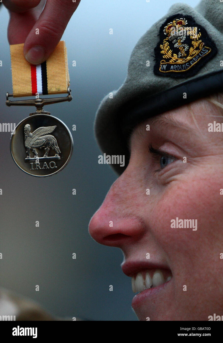 Royal Scots Dragoon Guards return to Wessex Barracks in Germany Stock ...