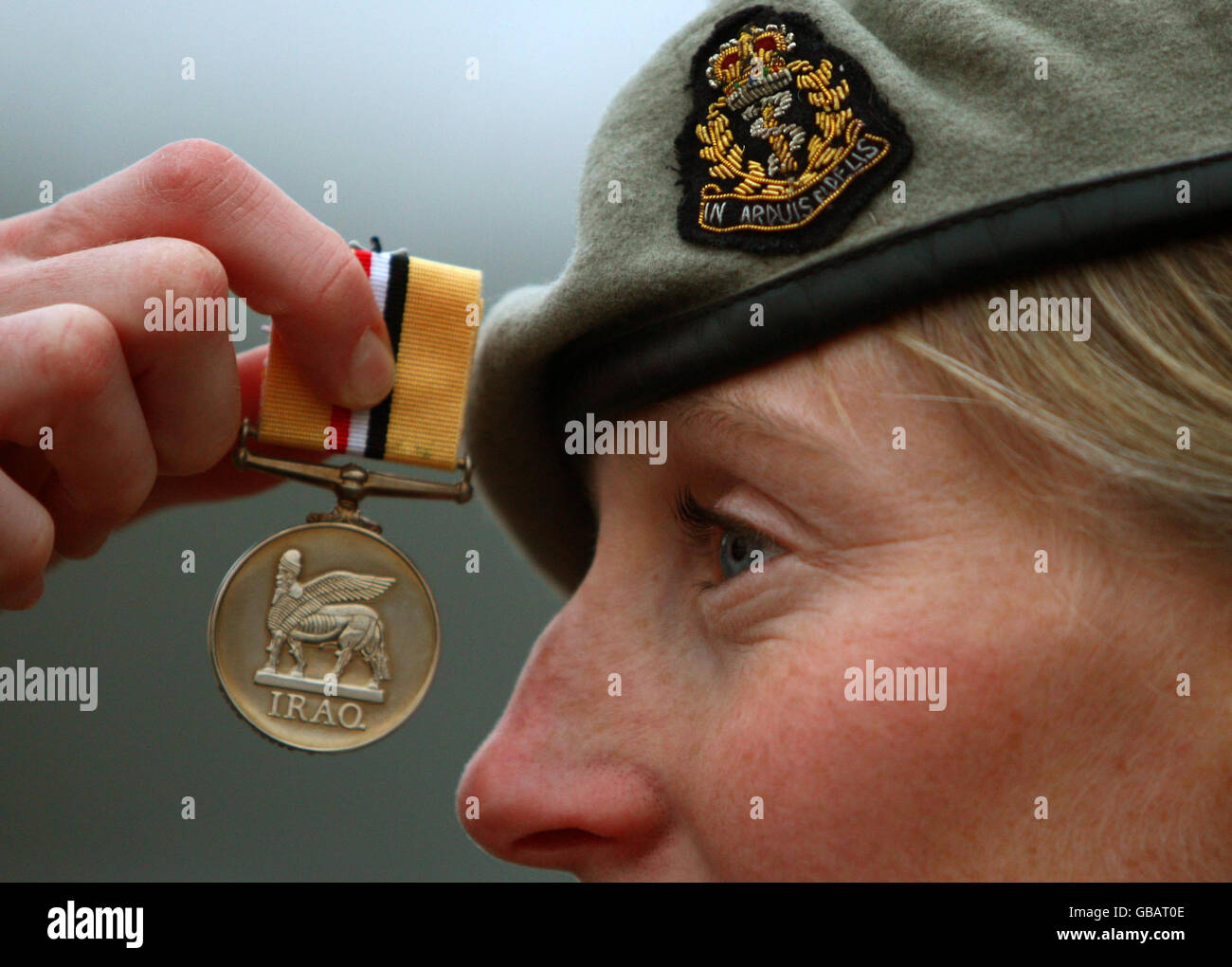 Royal Scots Dragoon Guards return to Wessex Barracks in Germany Stock ...