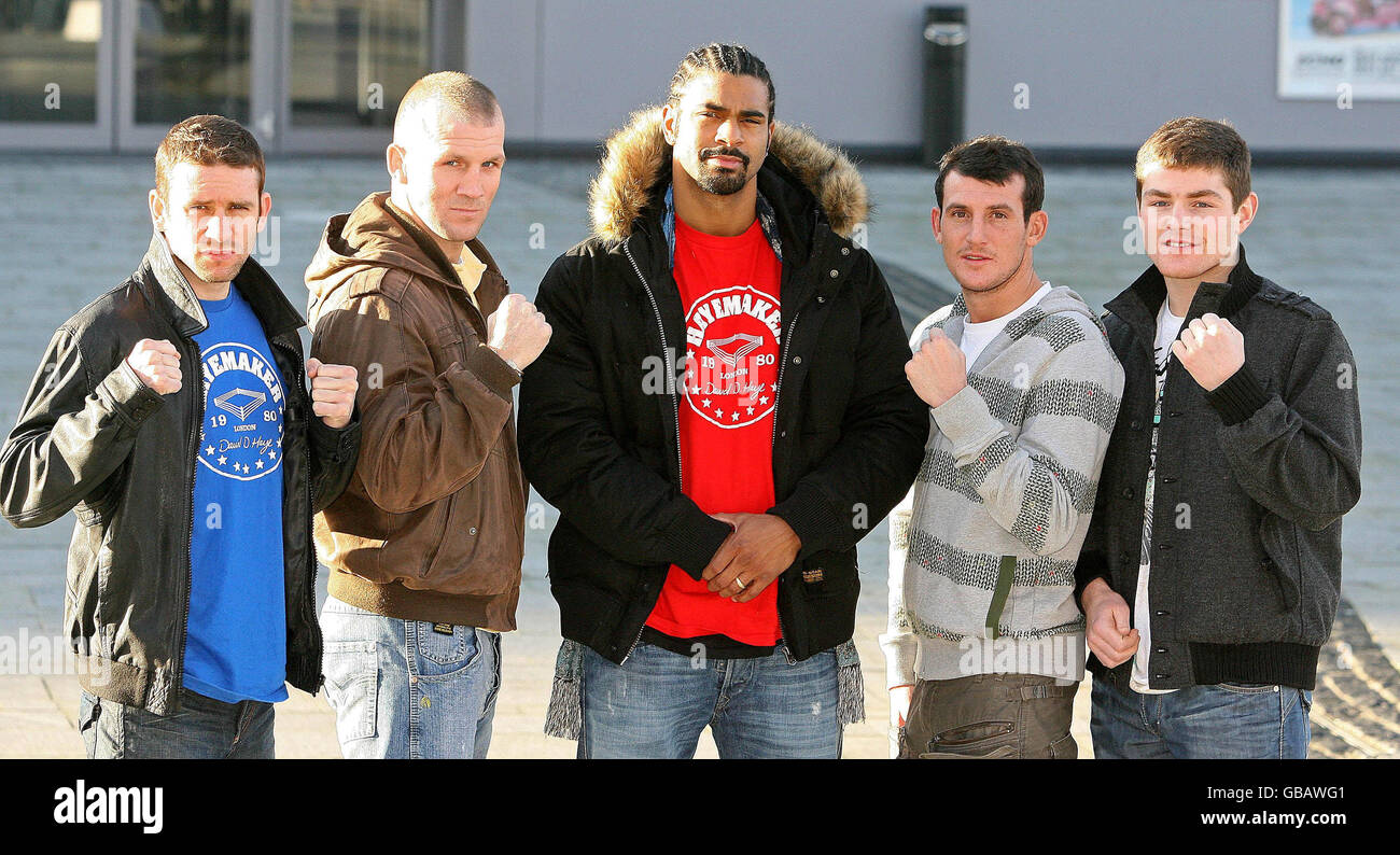 Boxing - David Haye Press Conference - Jury's Inn - Liverpool Stock ...