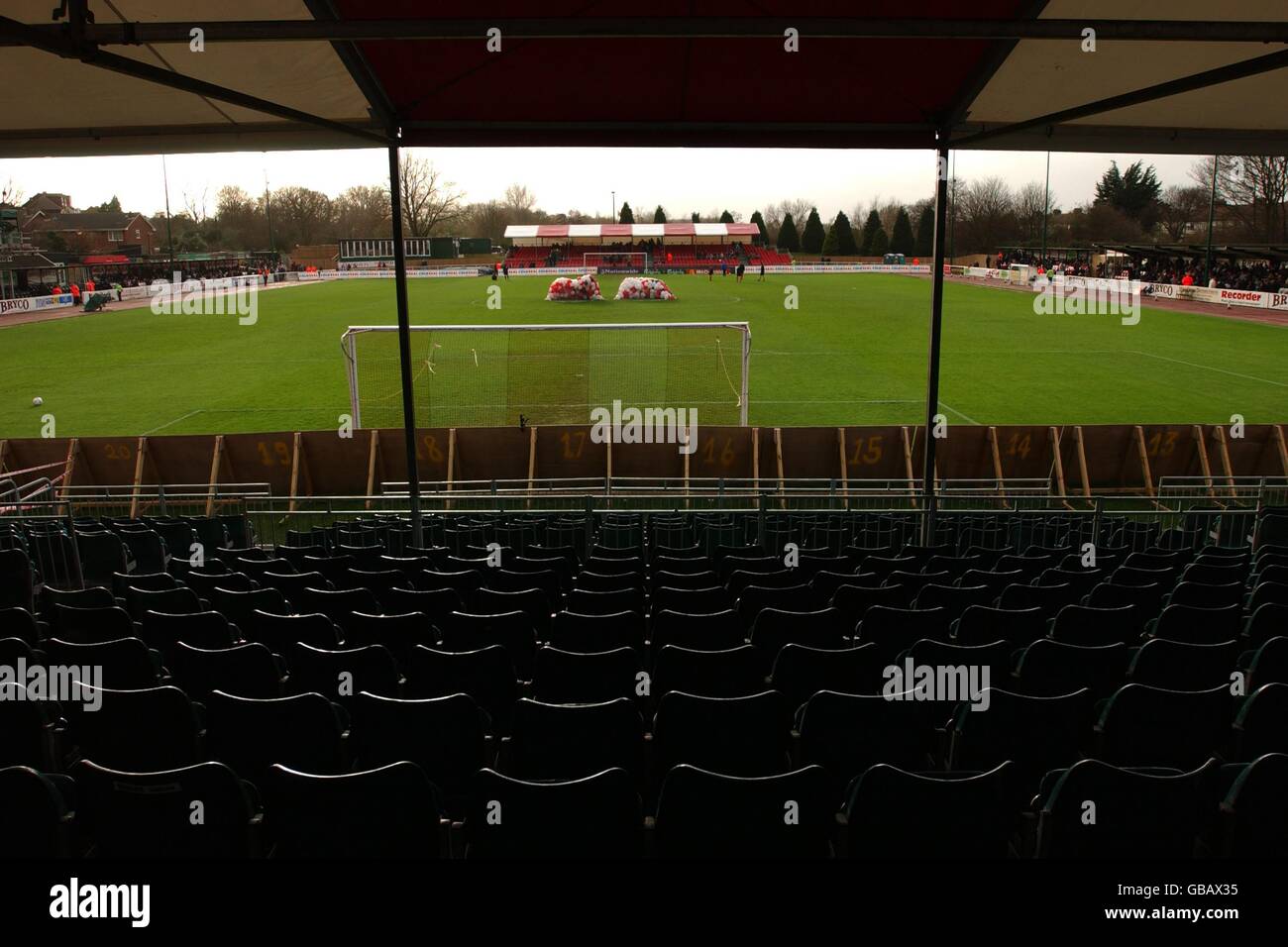 Hornchurch stadium view hi-res stock photography and images - Alamy