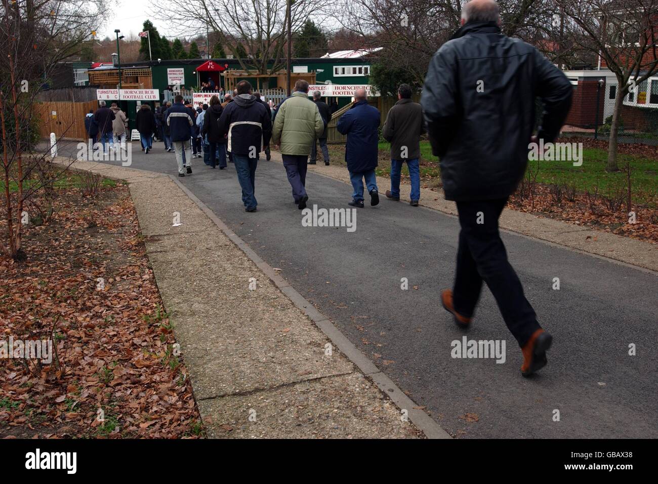Hornchurch stadium view hi-res stock photography and images - Alamy
