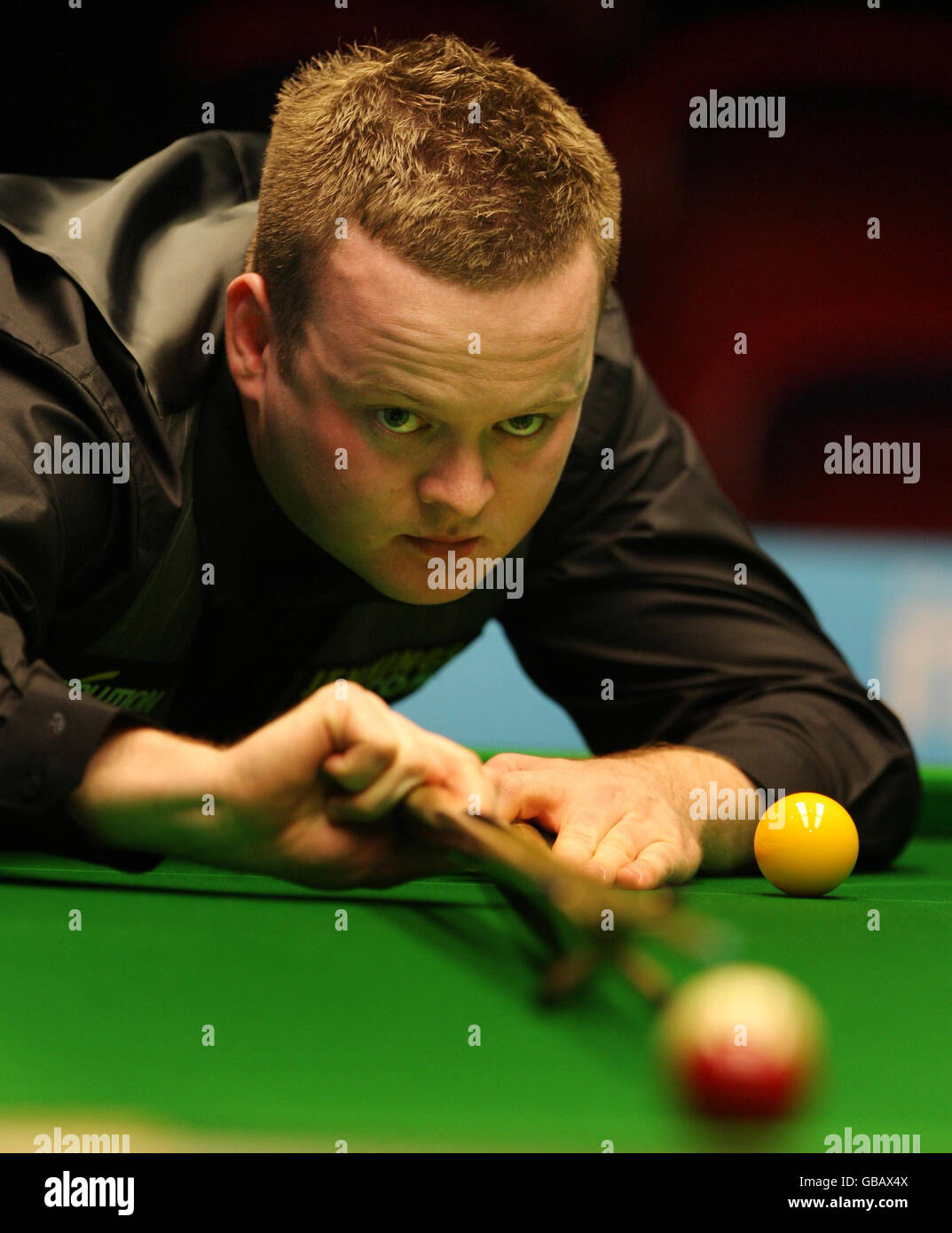 Shaun Murphy during his 1st round match against Martin Gould during the ...