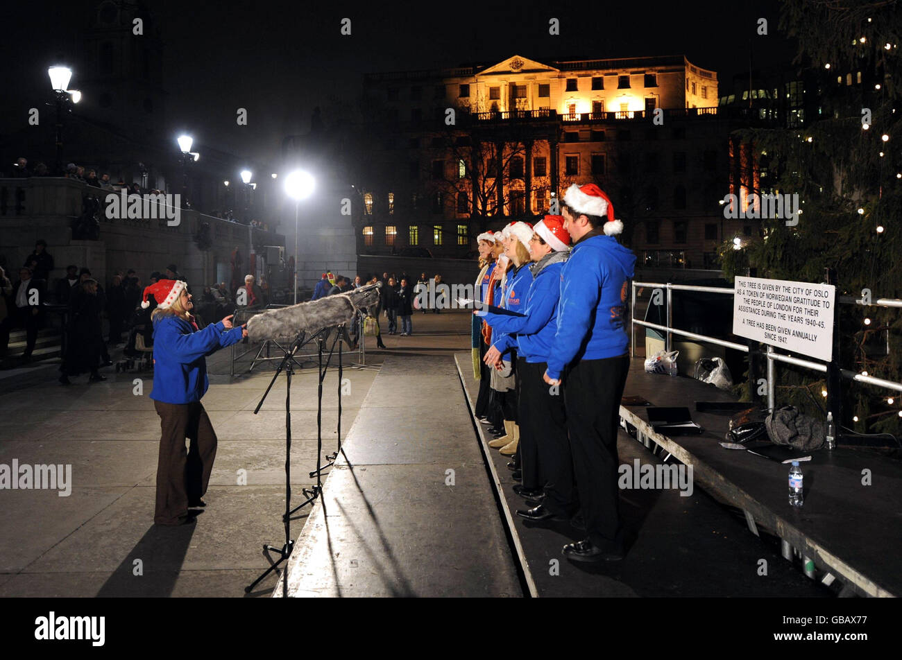 Hear Me Now! Choir concert - London Stock Photo - Alamy