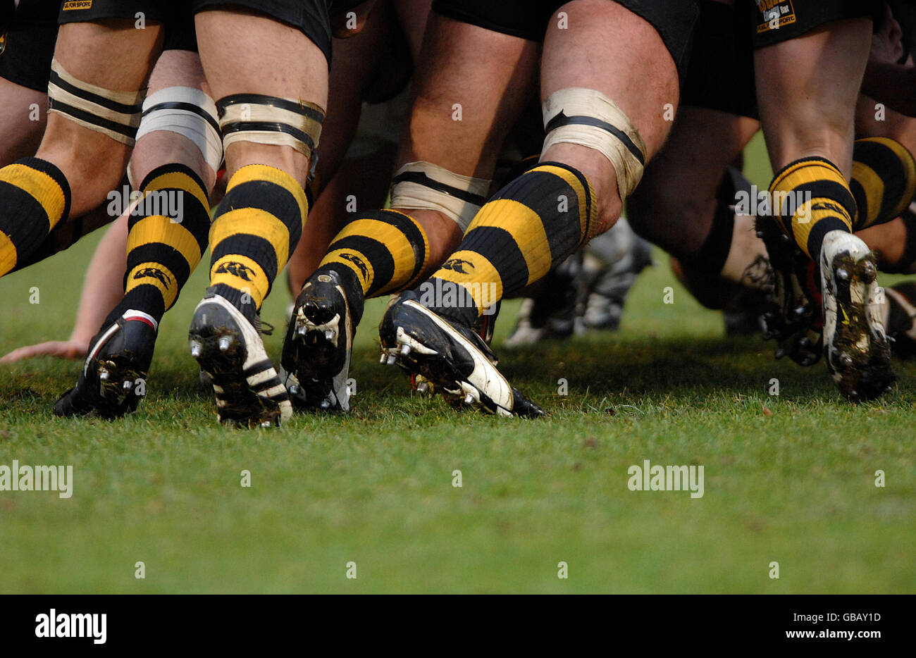 Rugby players legs hi-res stock photography and images - Alamy