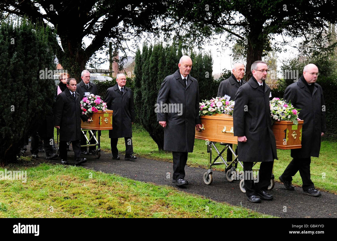Foster family funerals Stock Photo - Alamy