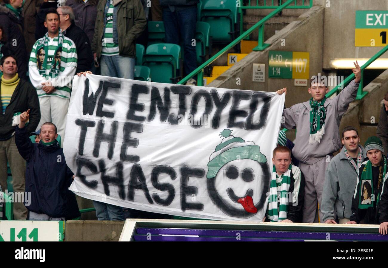 Celtic rangers banner hi-res stock photography and images - Alamy