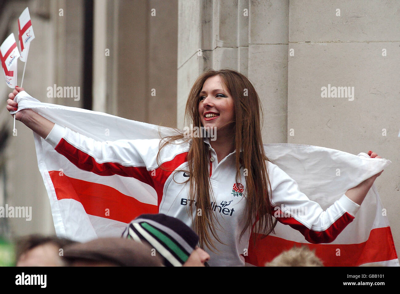 Rugby Union - World Cup 2003 - England Victory Parade Stock Photo - Alamy