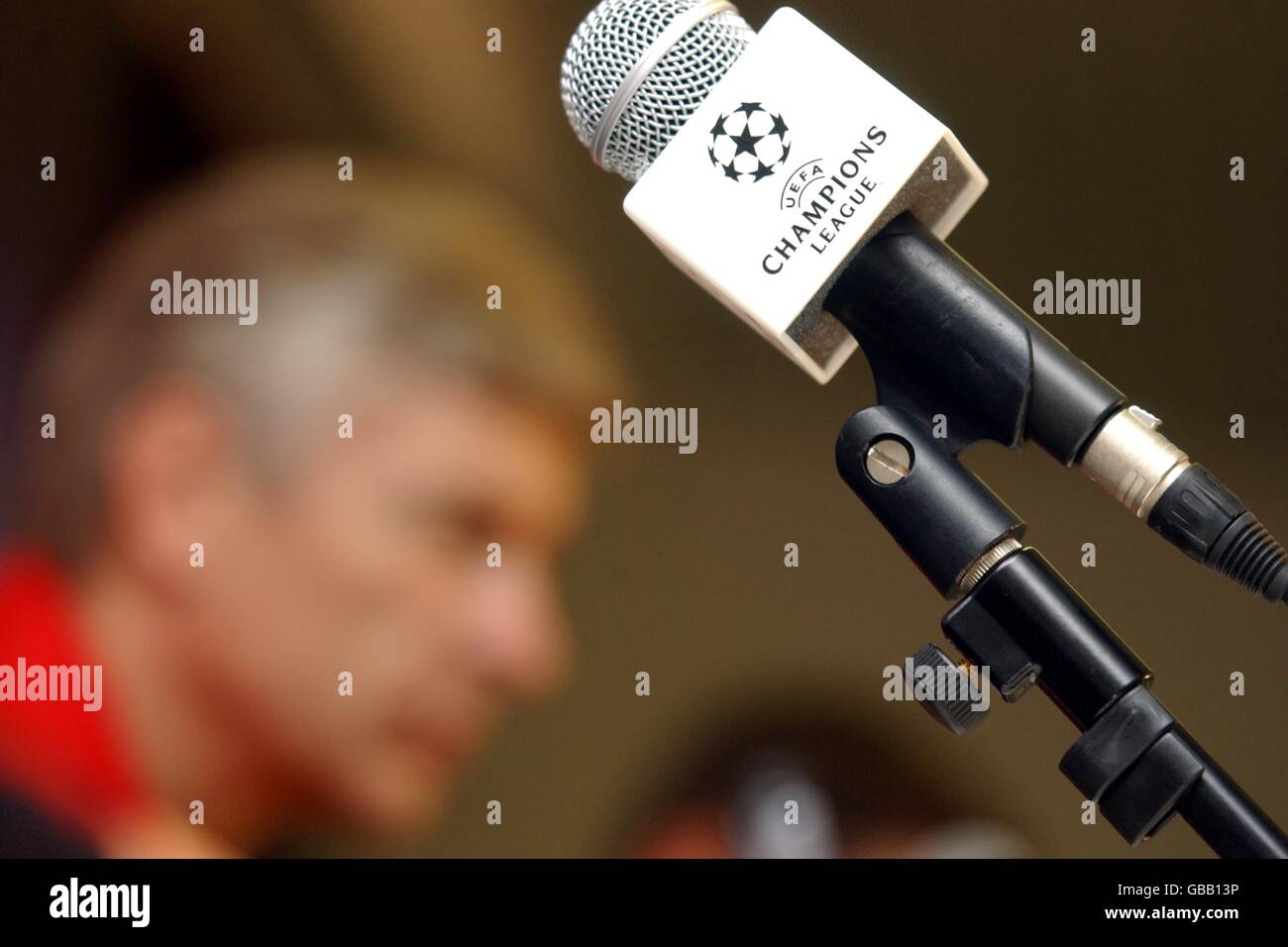 Microphone uefa champions league hi-res stock photography and images ...