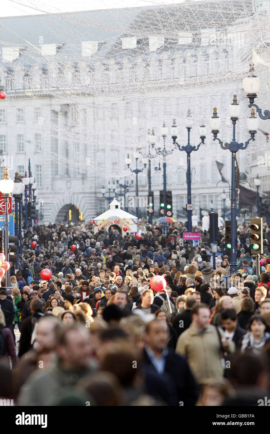 Oxford Street pedestrianised Stock Photo - Alamy