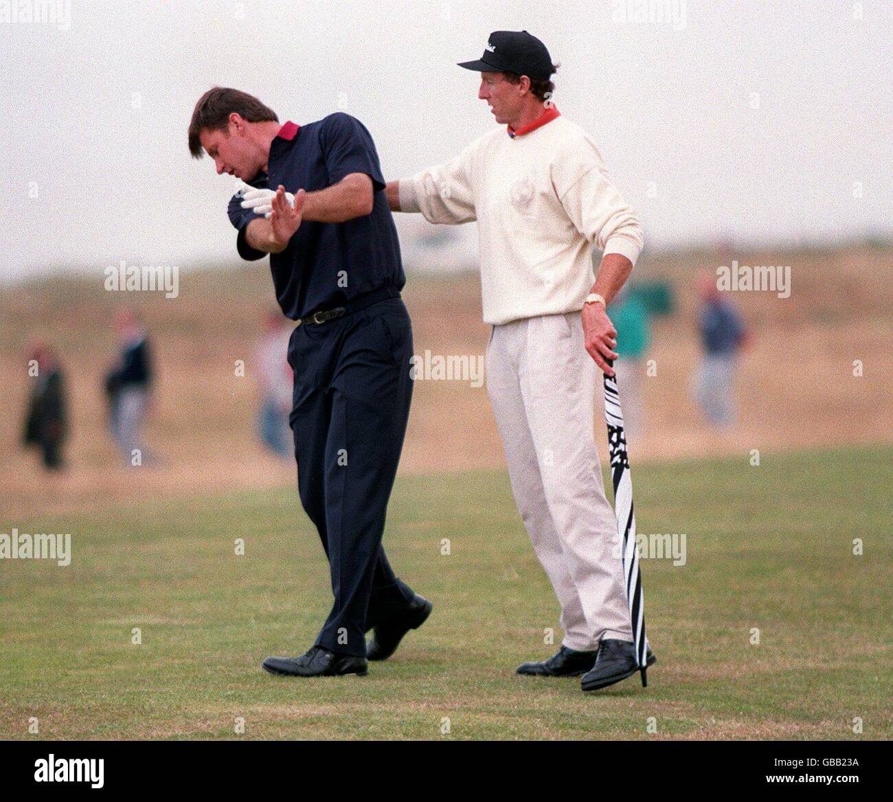 Nick faldo and david leadbetter hi-res stock photography and images - Alamy