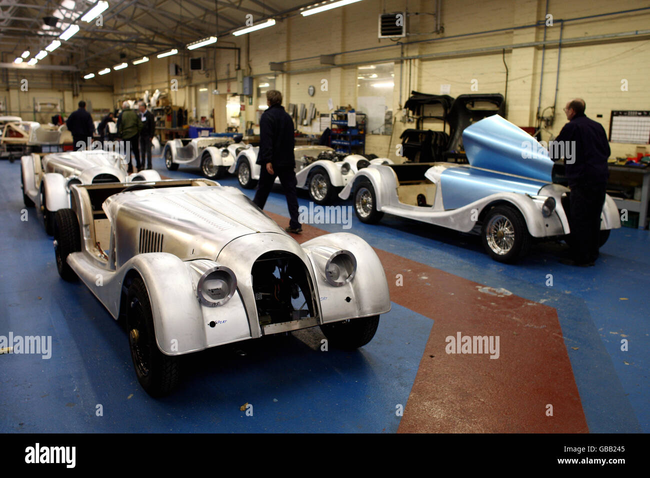 Stock - Morgan Car Factory Stock Photo - Alamy