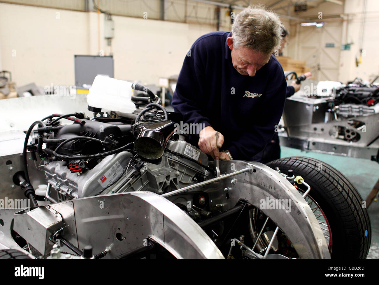 An engineer works on the morgan hi-res stock photography and images - Alamy