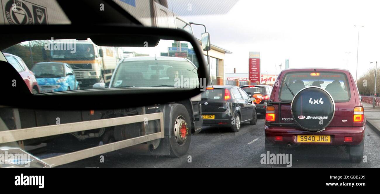 Transportation vehicle cars road traffic block jam england mangsm hi ...