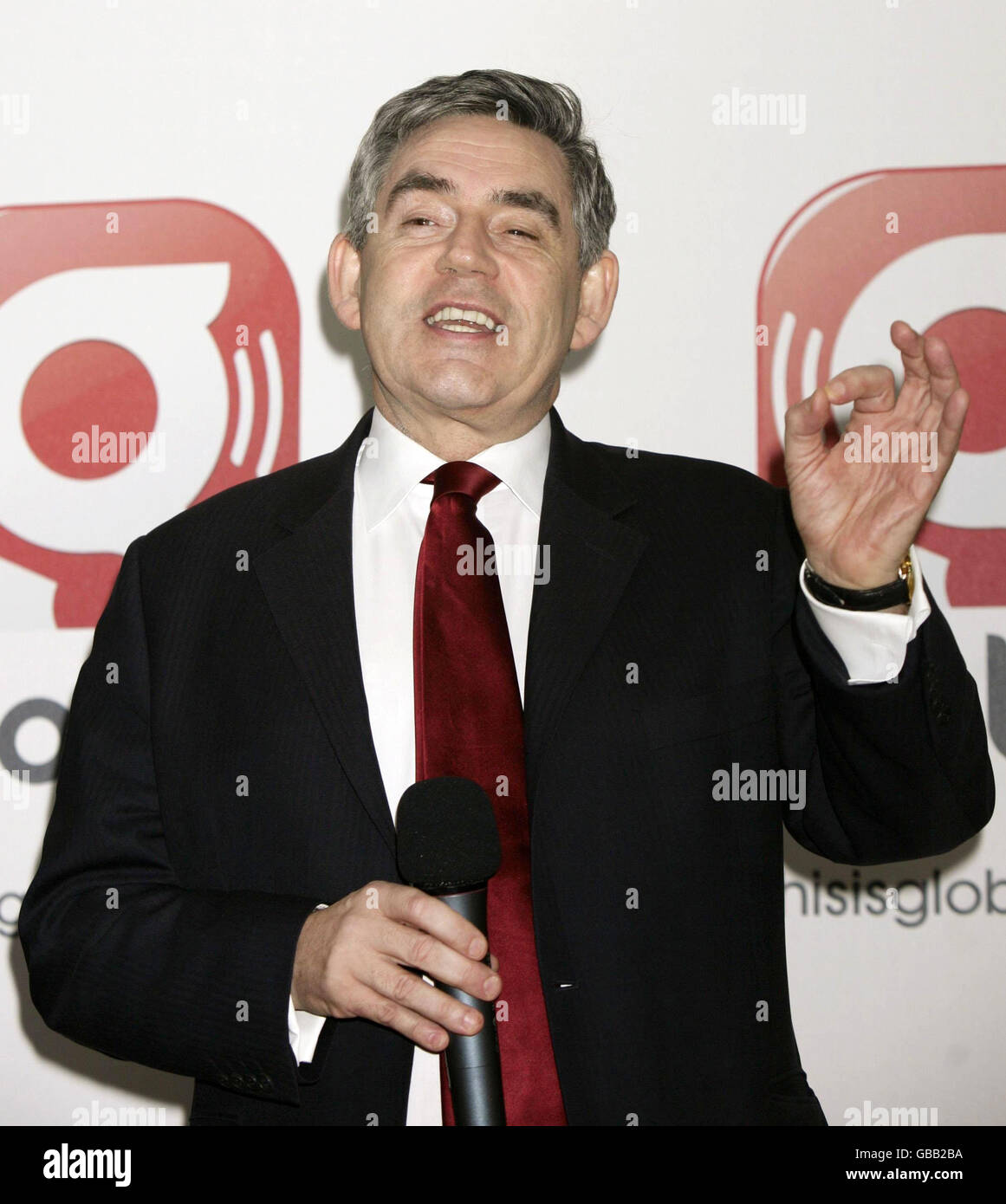 Gordon brown in leicester hi-res stock photography and images - Alamy