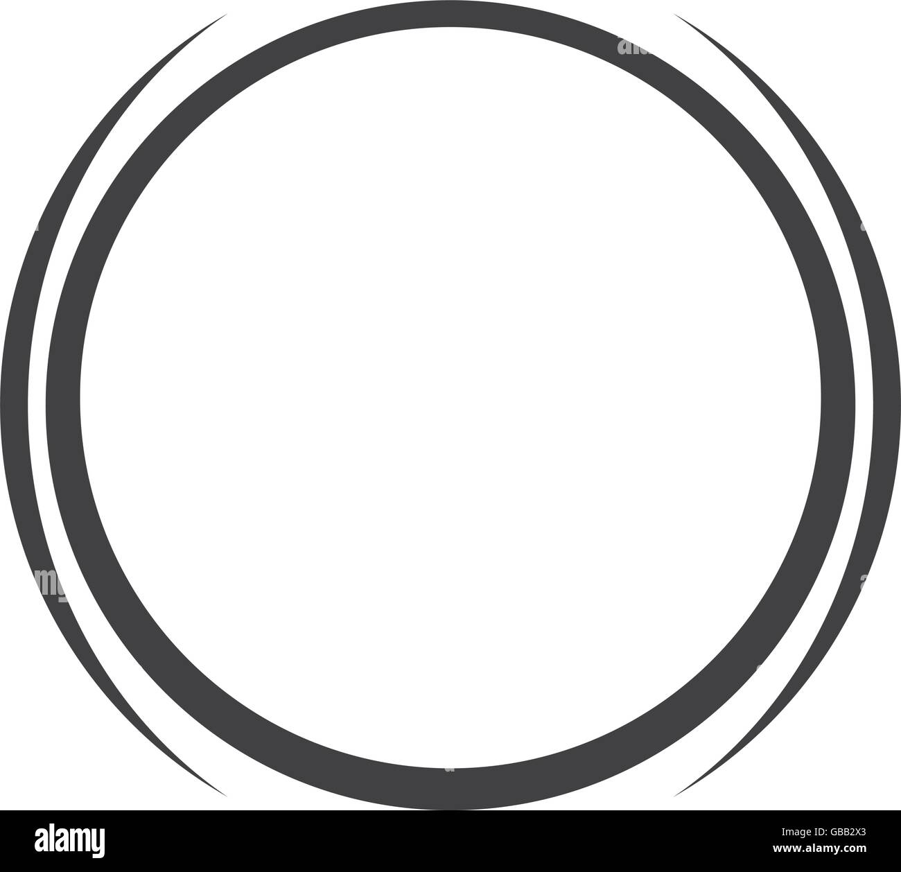 grey circle icon Stock Vector Image & Art - Alamy