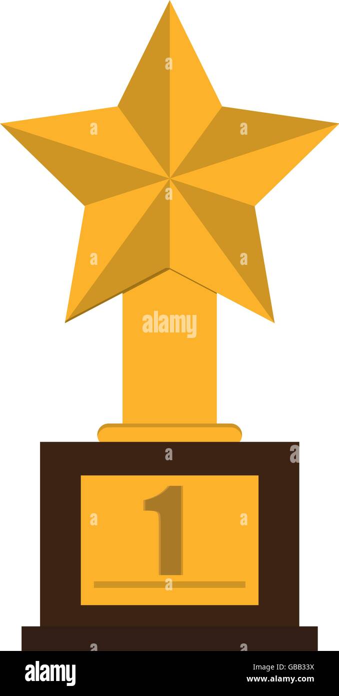 star trophy icon Stock Vector Image & Art - Alamy