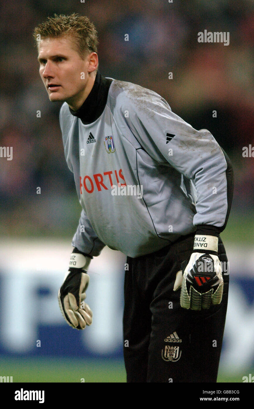 Anderlecht goalkeeper daniel zitka hi-res stock photography and images ...