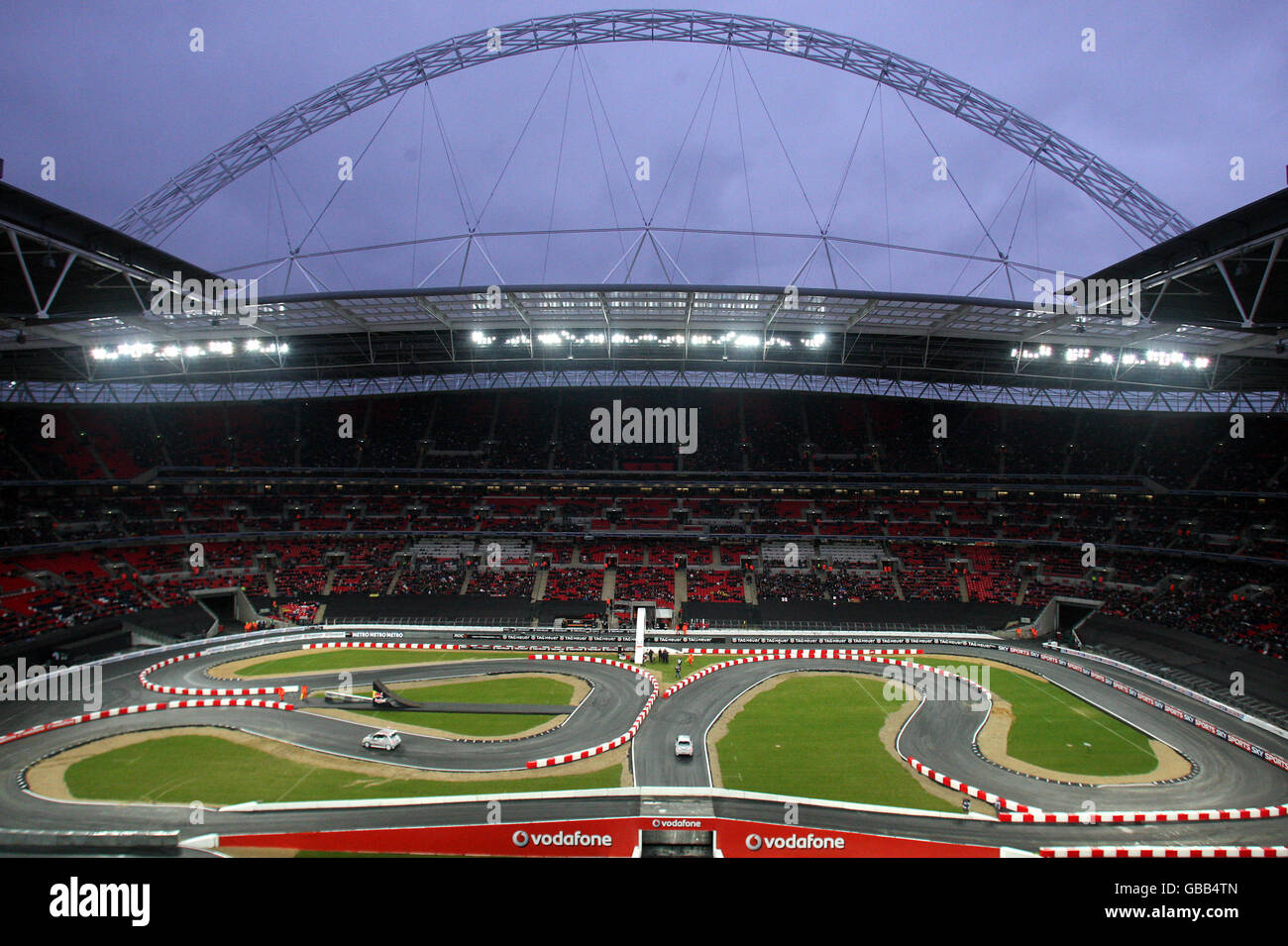 Motor Racing - Race of Champions - Wembley Stadium Stock Photo - Alamy