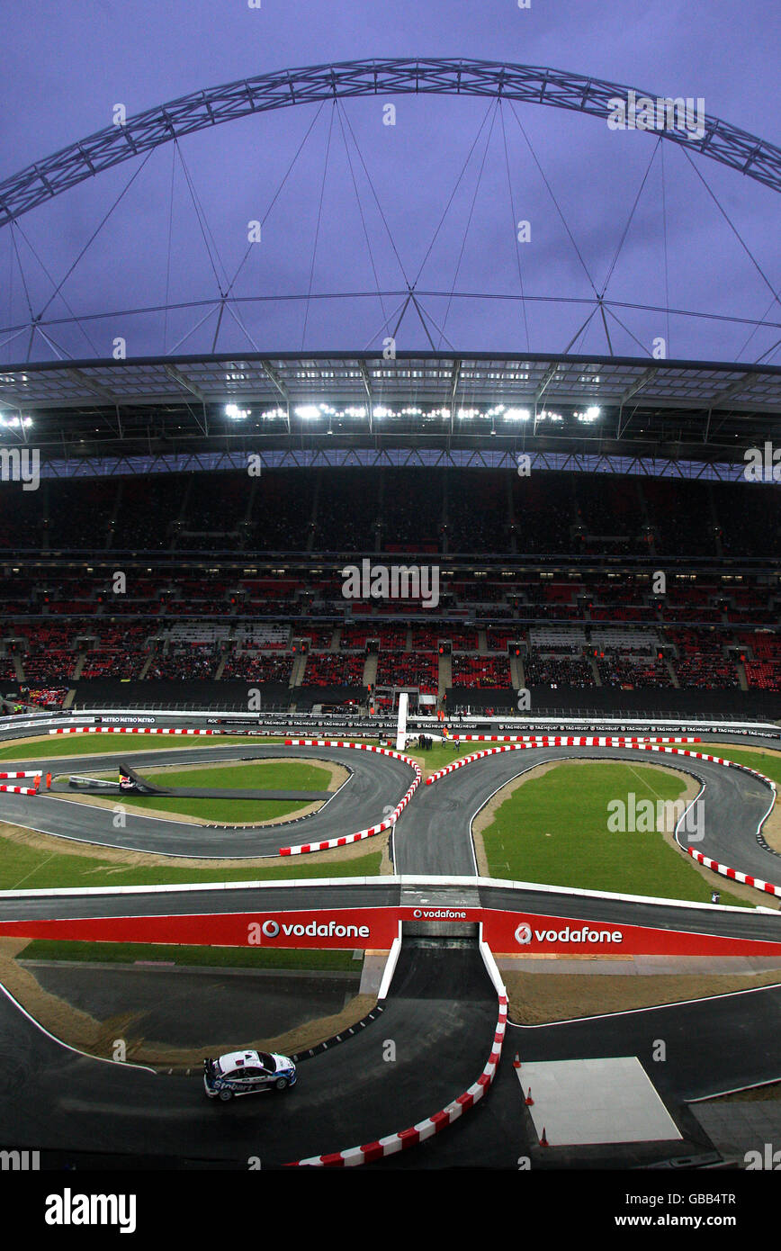 Motor Racing - Race of Champions - Wembley Stadium Stock Photo - Alamy