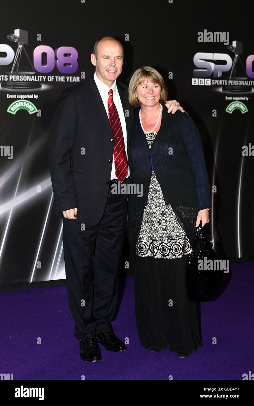 Sir Clive Woodward and wife Jane arrive for the BBC Sports Personality ...
