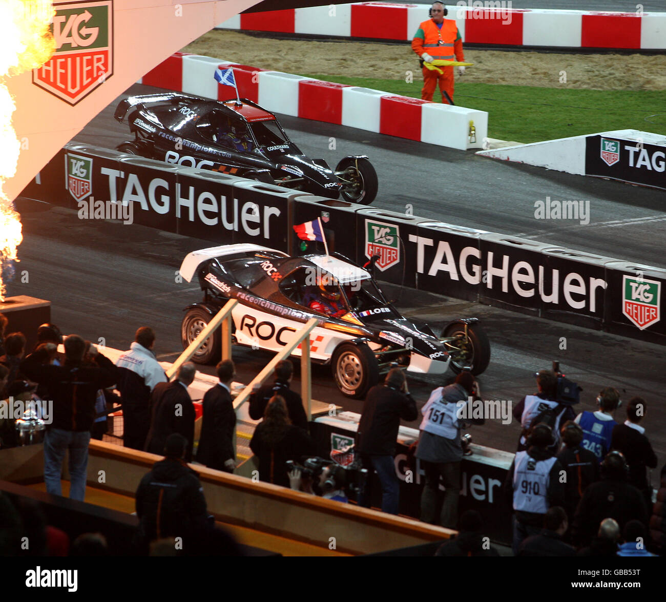 Motor Racing - Race of Champions - Wembley Stadium Stock Photo - Alamy