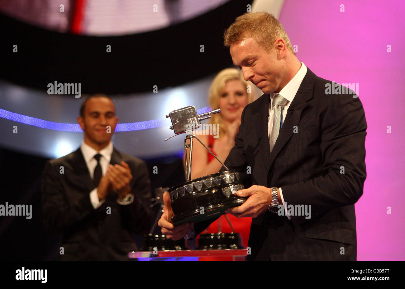 2008 BBC Sports Personality Of The Year winner Chris Hoy, 2nd place ...