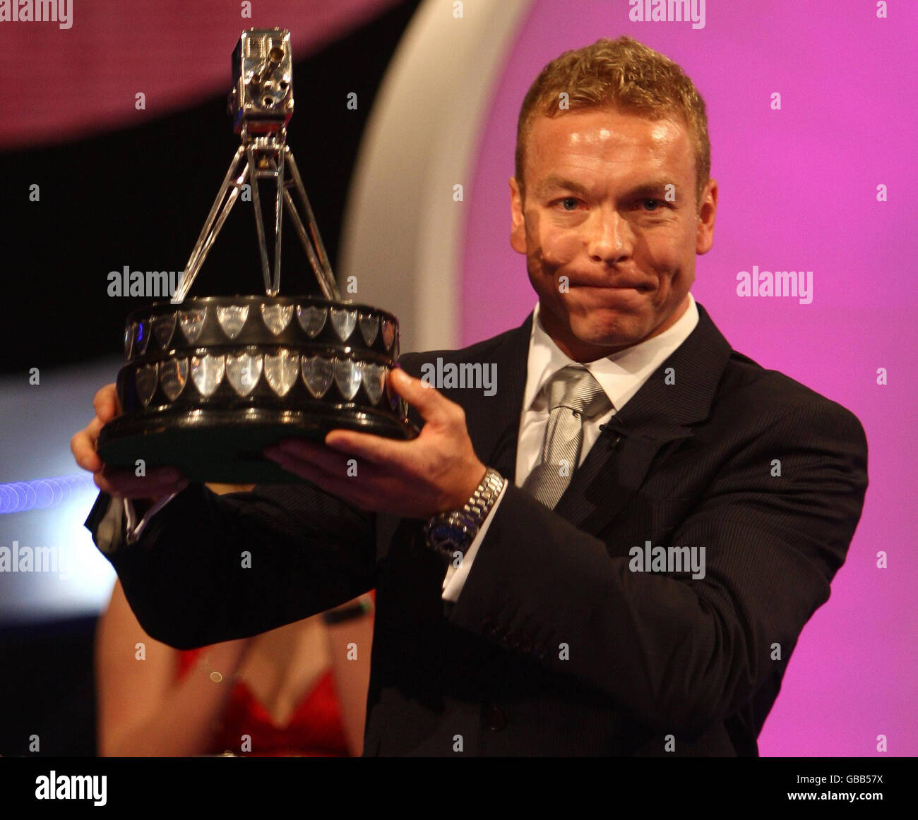 2008 BBC Sports Personality Of The Year winner Chris Hoy during the BBC ...