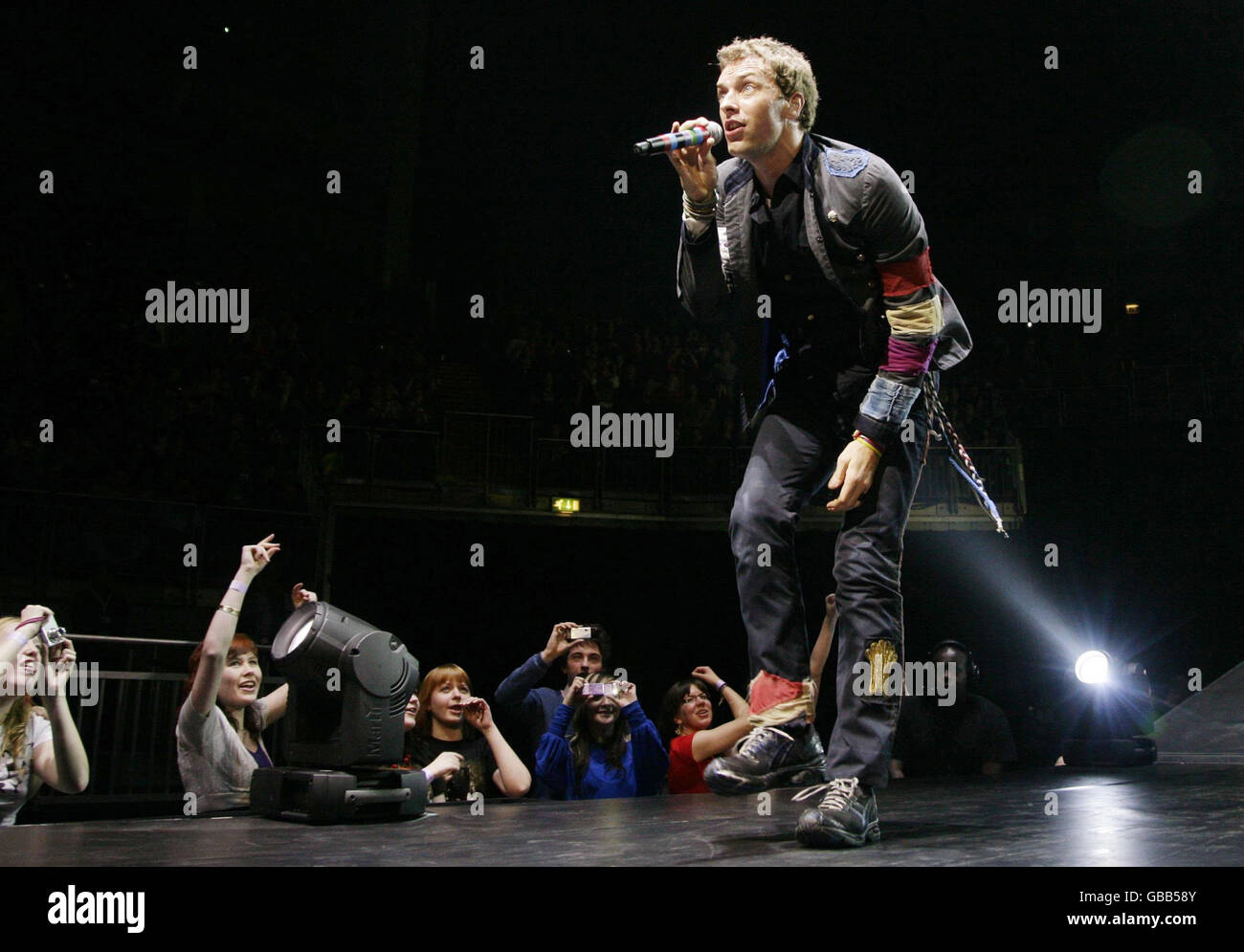 Coldplay perform 02 arena hi-res stock photography and images - Alamy