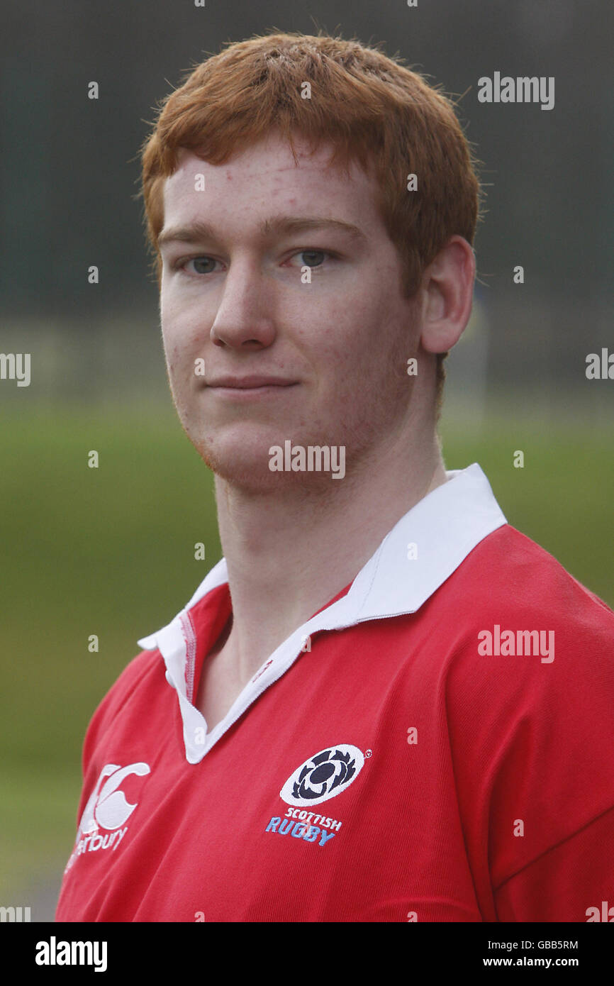 Rugby Union - Scottish Rugby Union - National Academy Stock Photo - Alamy