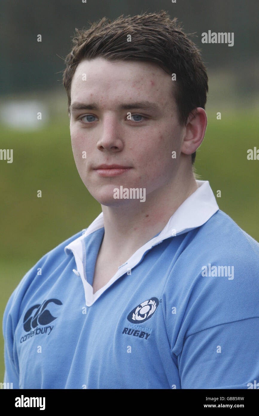 Rugby Union - Scottish Rugby Union - National Academy Stock Photo - Alamy