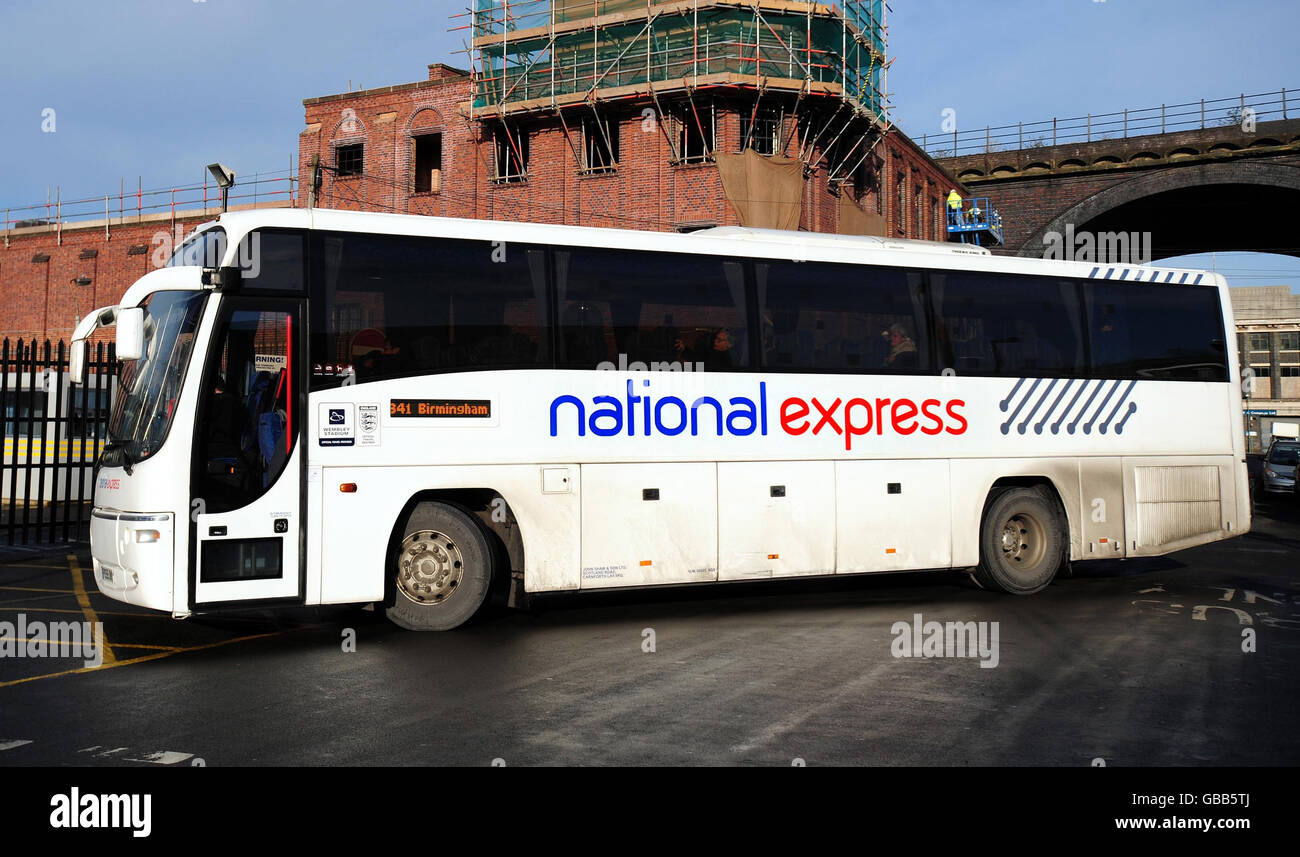 National Express job cuts Stock Photo - Alamy