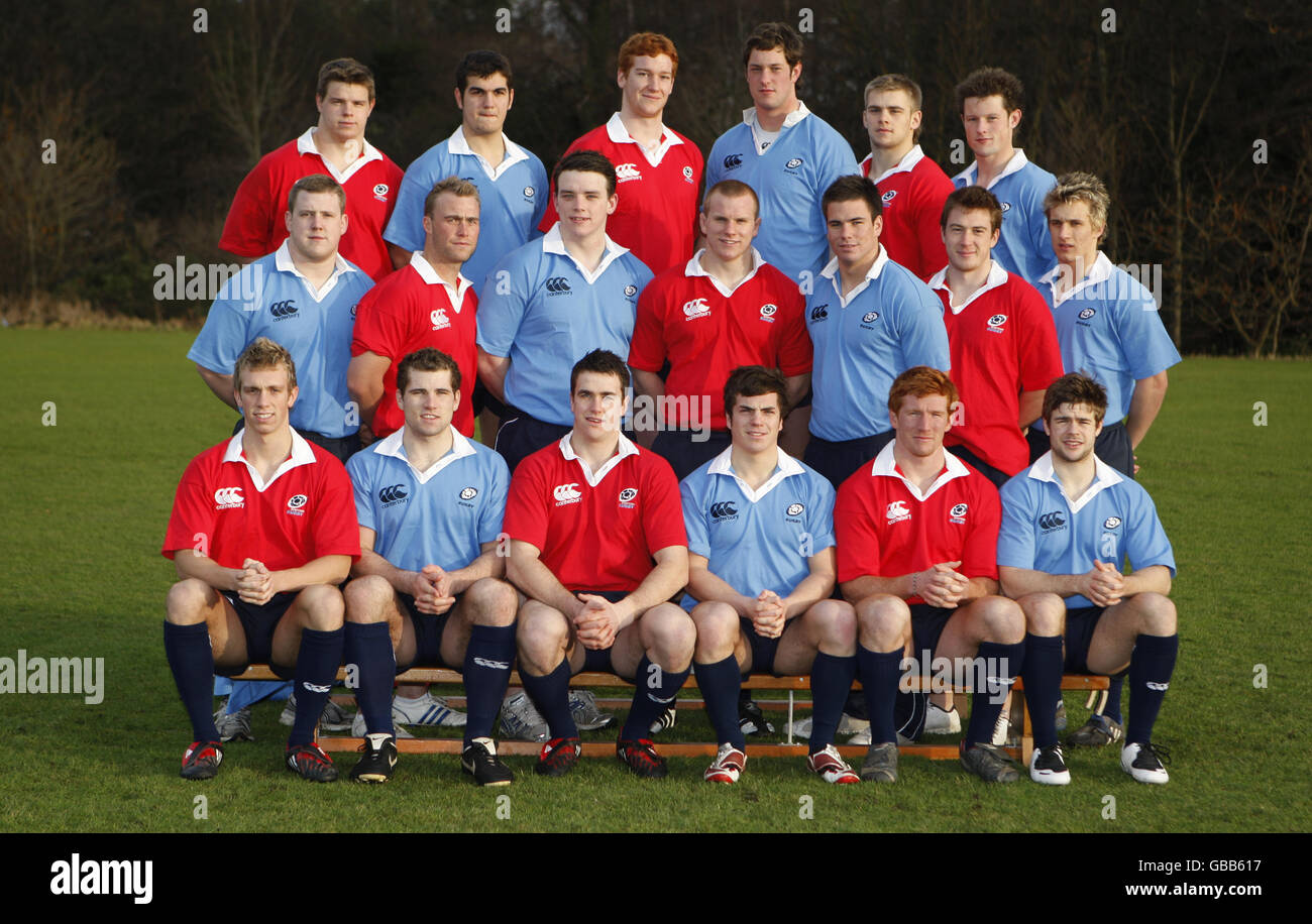 Rugby Union - Scottish Rugby Union - National Academy Stock Photo - Alamy