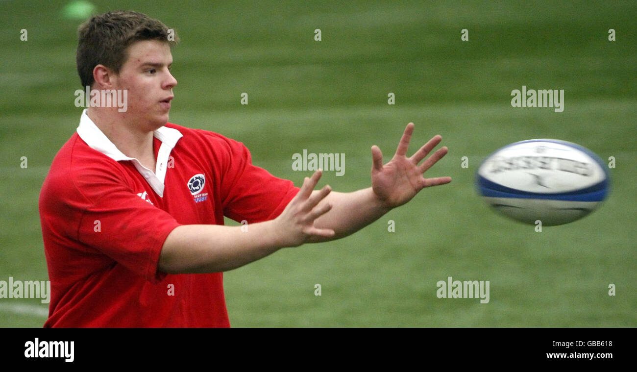 Rugby Union - Scottish Rugby Union - National Academy. Lewis Niven ...