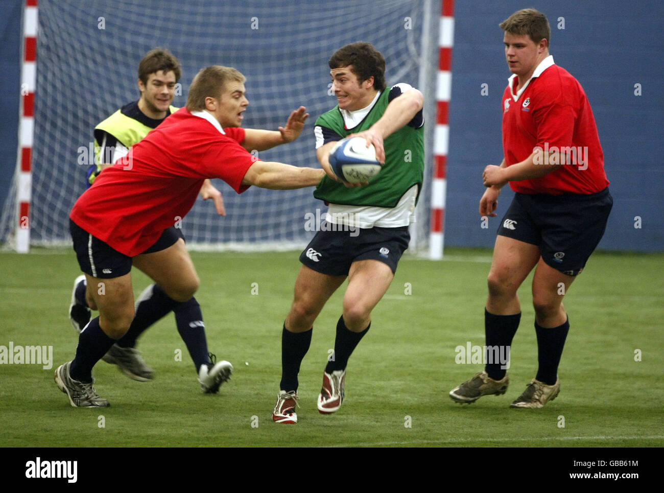 Rugby Union - Scottish Rugby Union - National Academy Stock Photo - Alamy