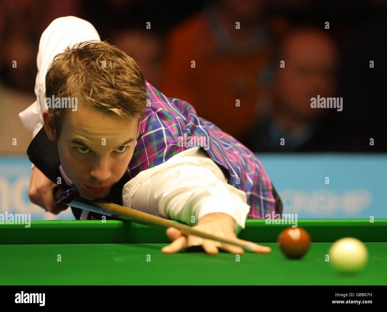 Ali Carter in his quarter final match during the Maplin UK Championship ...