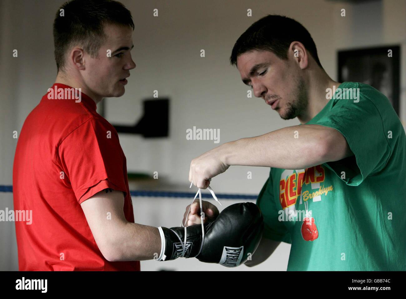 Boxer Frankie Gavin (left) where he is now trained by former World ...