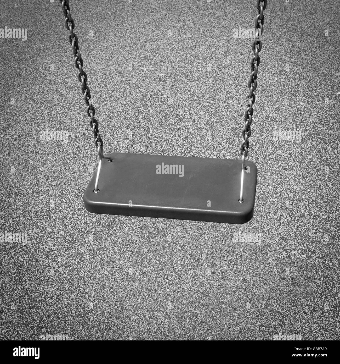 Child in playground kid Black and White Stock Photos & Images - Alamy