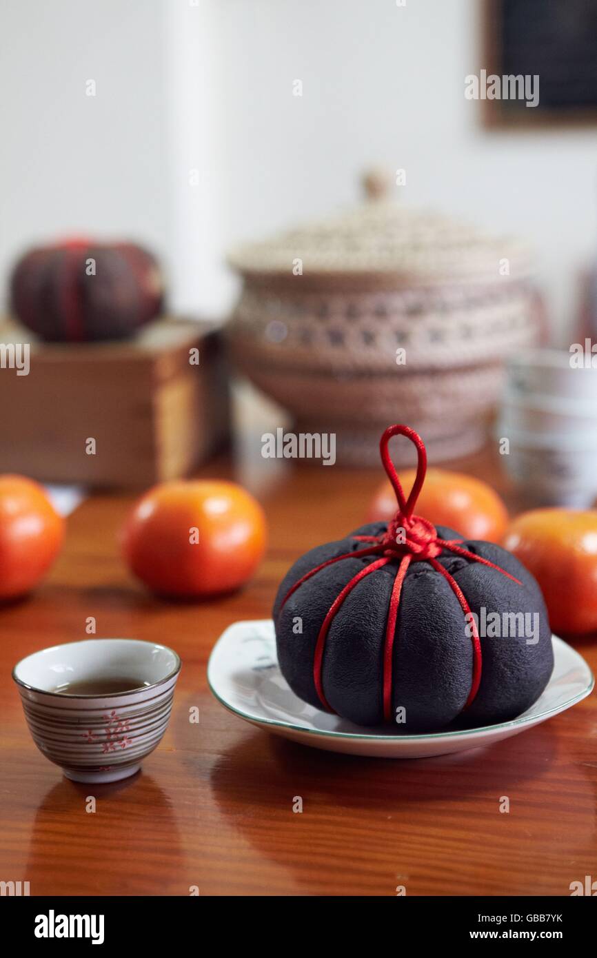 Lin Wang tea factory Stock Photo - Alamy