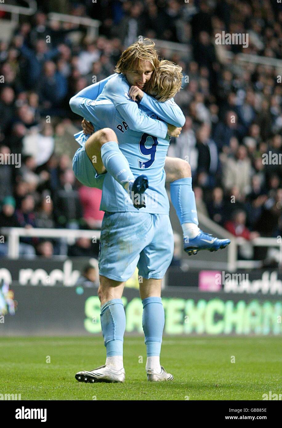 Tottenham Hotspur's Luka Modric celebrates scoring his sides first goal ...