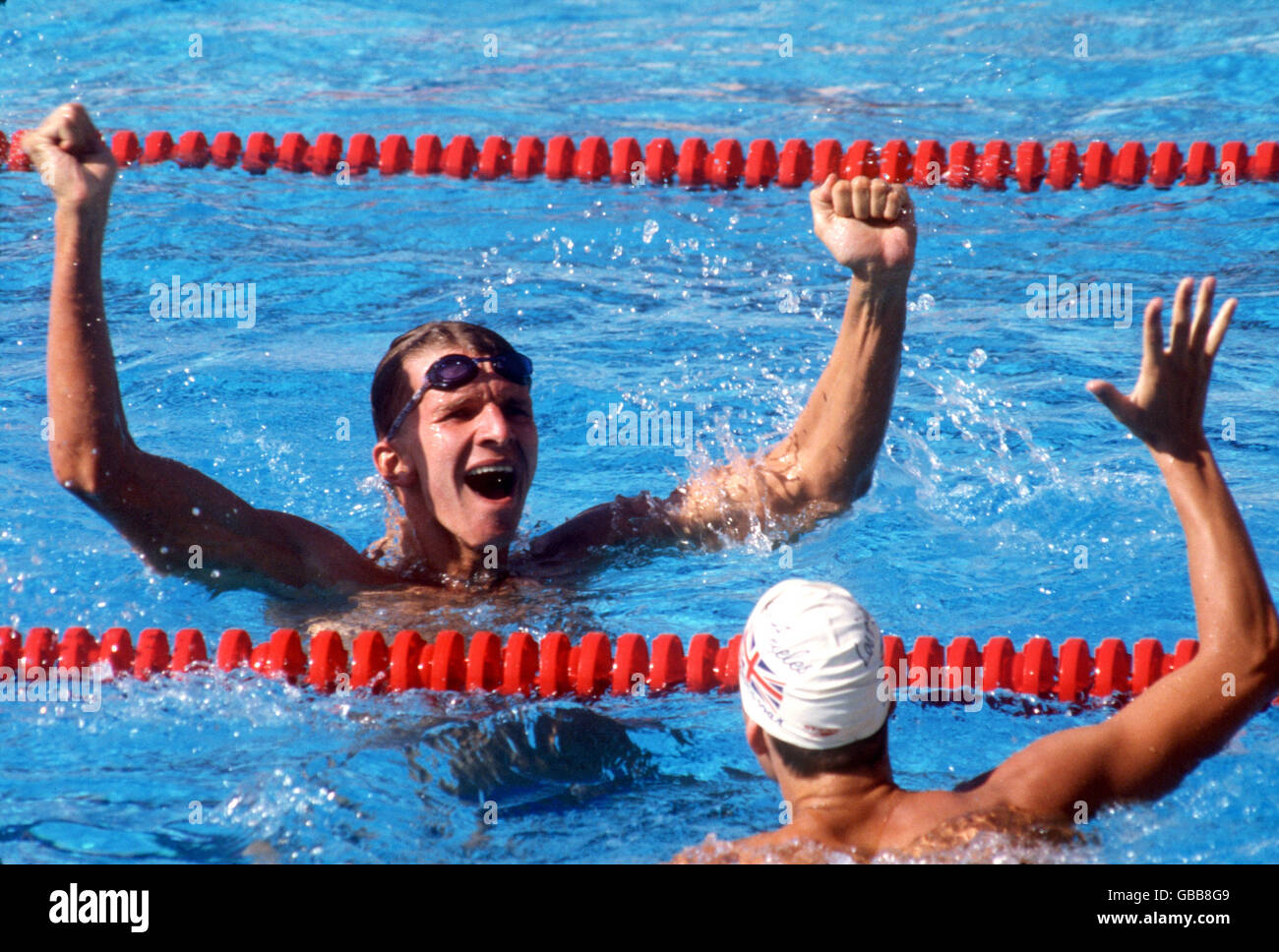 Swimming - Los Angeles Olympic Games 1984 - Men's 100m Butterfly Final ...